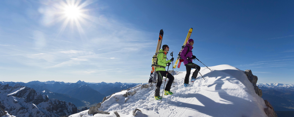 Skitouren mit Pointe