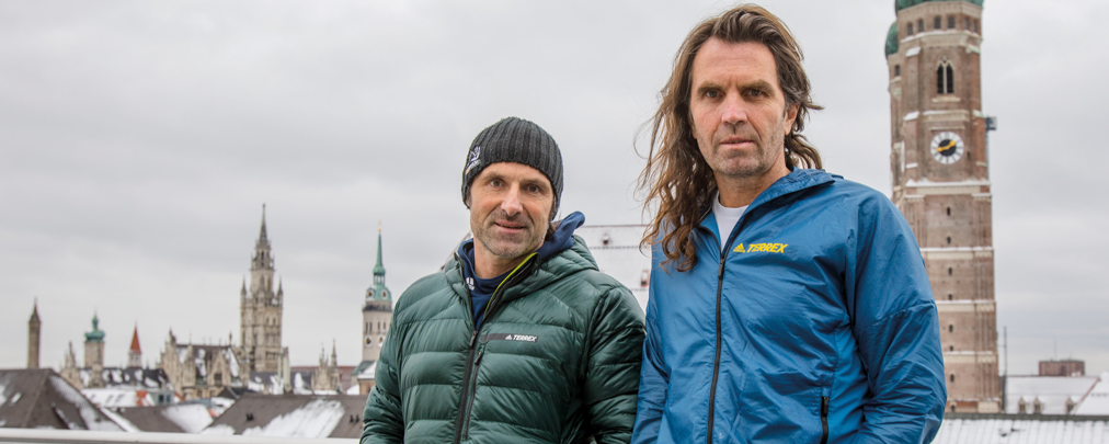 Die Huberbuam über Klettern, lange Haare und Nirvana