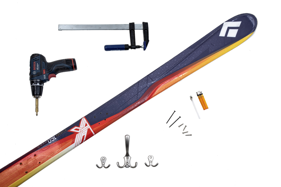 Vom Ski zur Garderobe