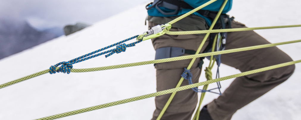 Spaltenbergung: So geht die lose Rolle!